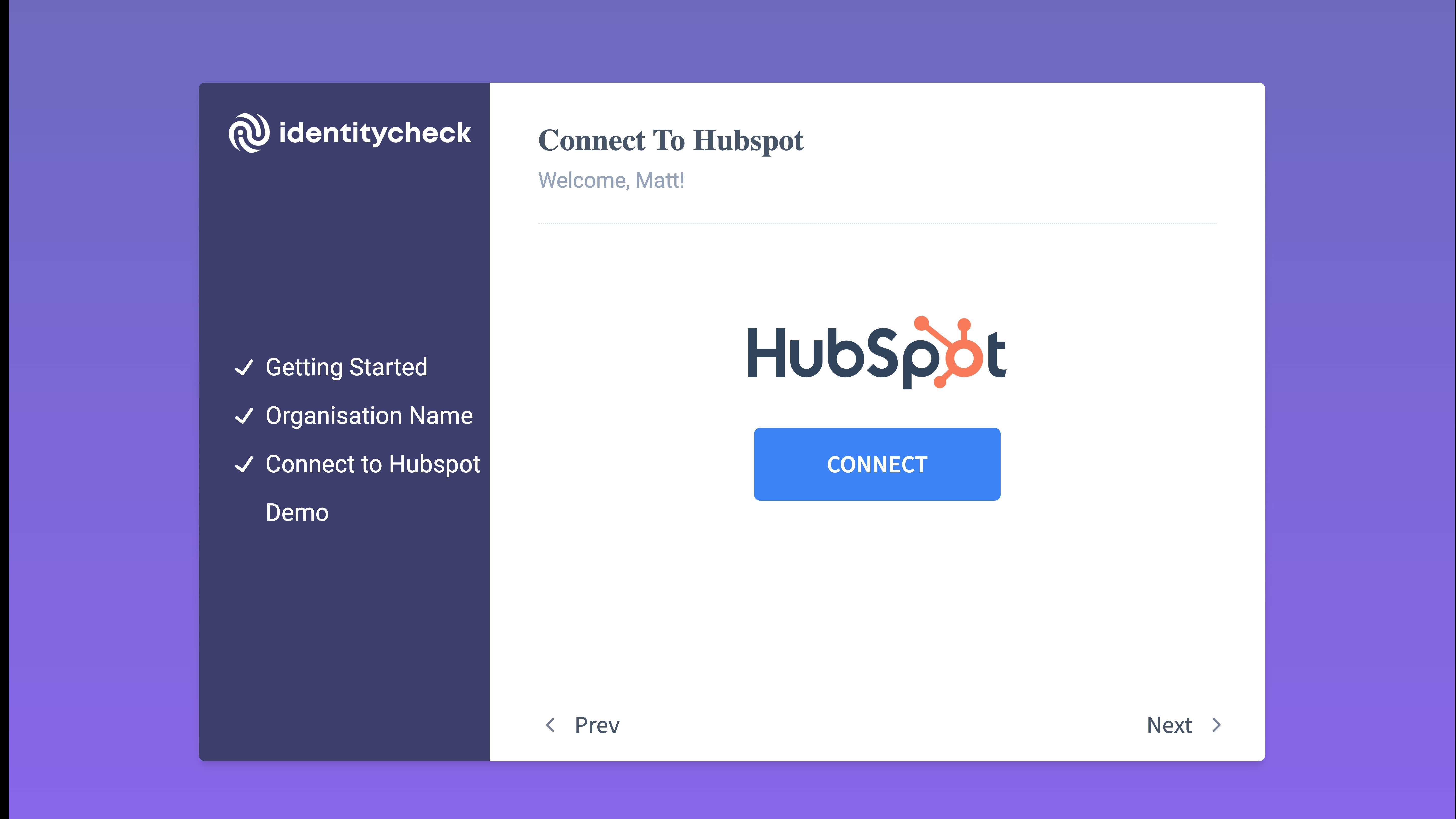 IdentityCheck - App for HubSpot